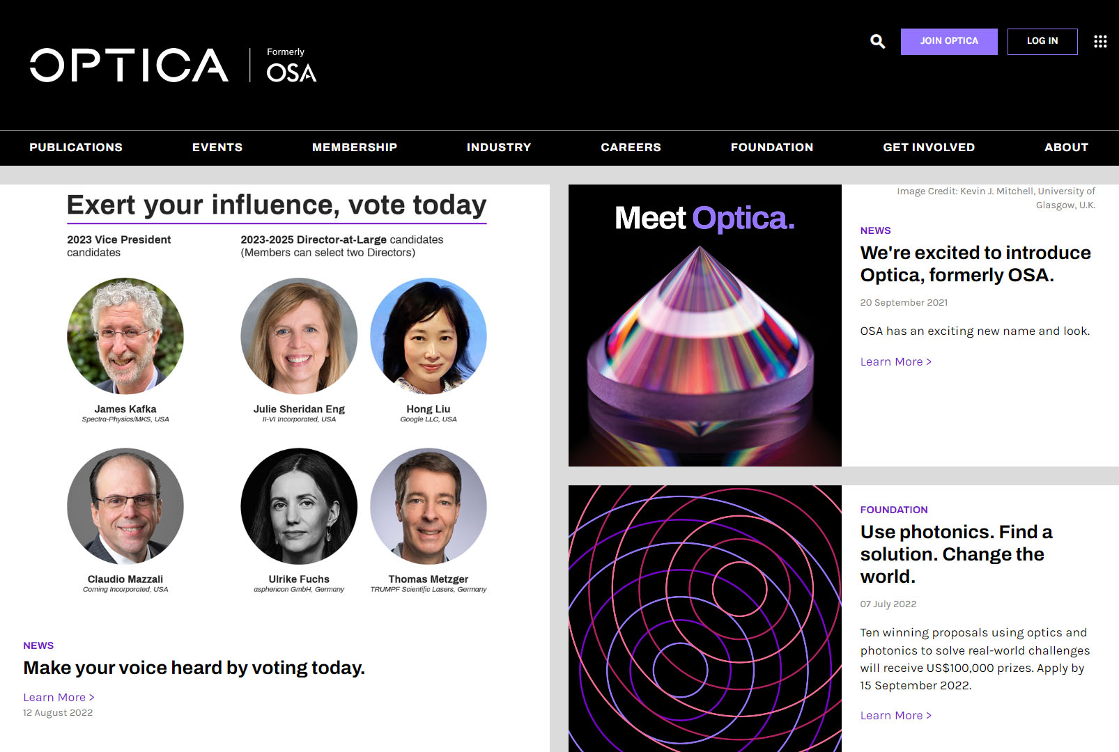 最新JCR发布，Optica 5种期刊位列Q1 - 长煦信息技术咨询(上海)有限公司 | iGroup China